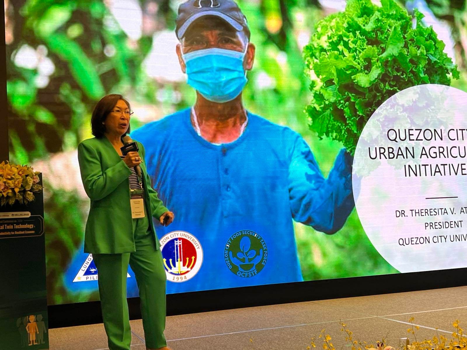 QCU Pres. Dr. Theresita Atienza as Speaker During the APEC ...