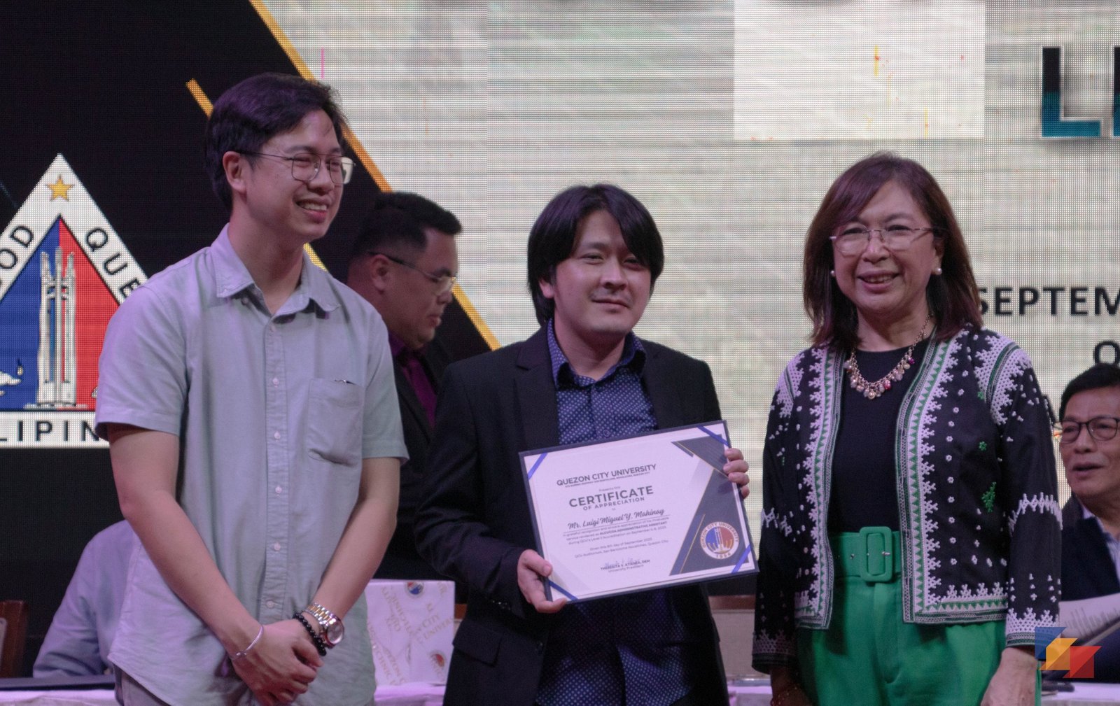 Coun. Aly Medalla Graces ALCUCOA Level II Accreditation Visit Exit ...
