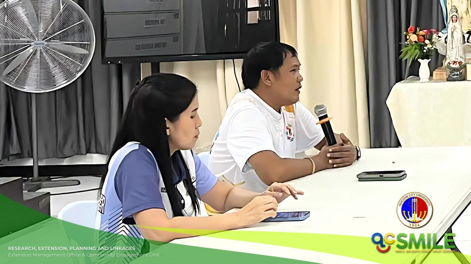 QCU College of Engineering Holds Exploratory Meeting with Barangay ...